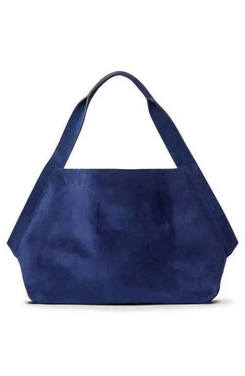 Shinola Derby Suede Shoulder Bag - Blue