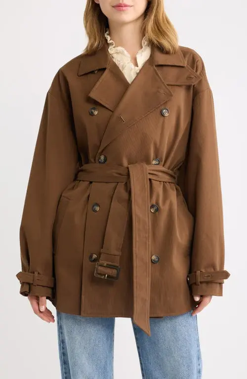 DÔEN Wolfe Trench Coat - Lichen