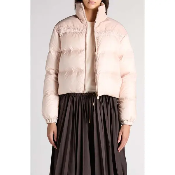 Moncler Meditation Puffer Jacket - Pink