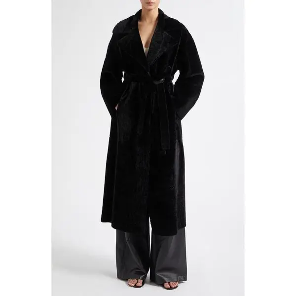 ARMA Rien Genuine Shearling Coat