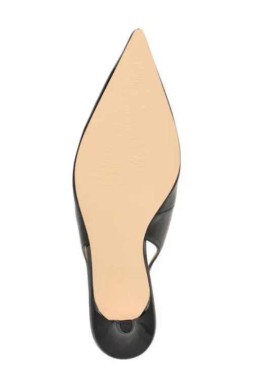 Nine West Cassy Pointed Toe Slingback Pump - Black