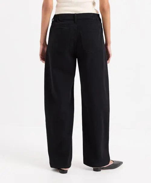 PACT Organic Cotton All-day Twill Barrel Pant