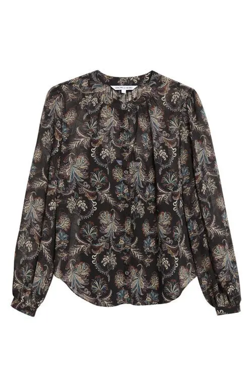 Veronica Beard Ashlynn Silk Top