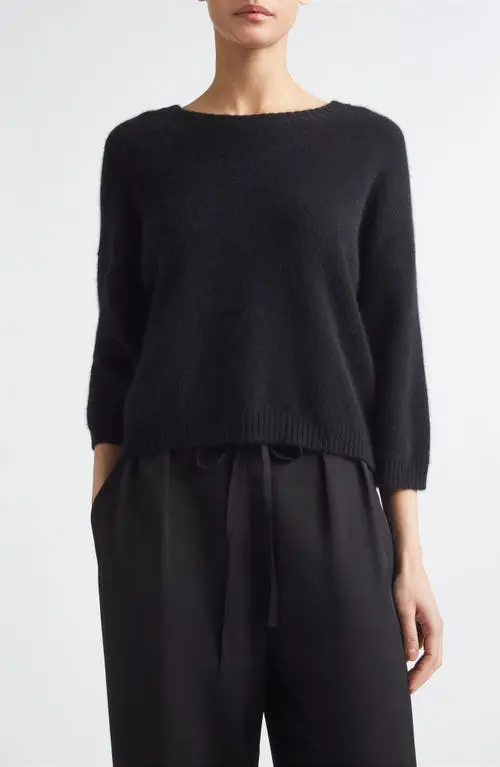 Loulou De Saison Azali Crewneck Sweater - Black