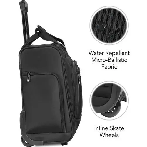 WALLYBAGS Solutions 16 Underseat Bag With Padded Electronics Pockets
