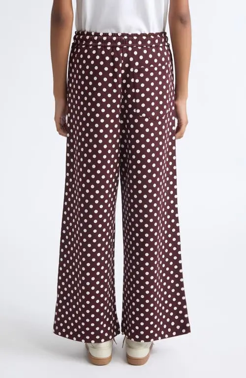 Marimekko Kiki Polka Dot Cotton Drawstring Pants