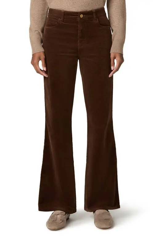 Paige Sofia High Waist Flare Leg Jeans - Hickory