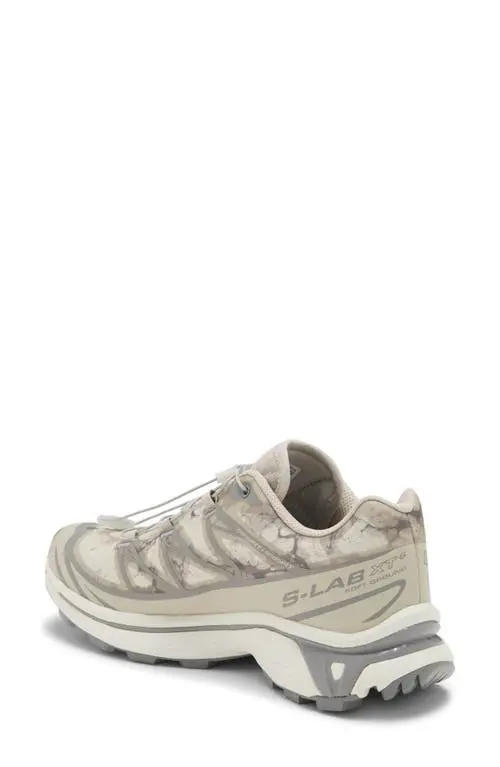 SALOMON Gender Inclusive Xt-6 Stormshade Running Shoe - Silver Cloud