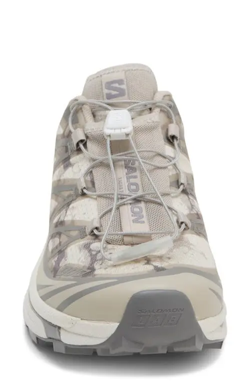 SALOMON Gender Inclusive Xt-6 Stormshade Running Shoe - Silver Cloud
