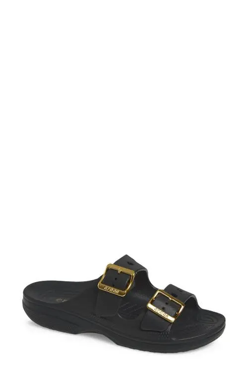 CROCS Saturday Slide Sandal - Black