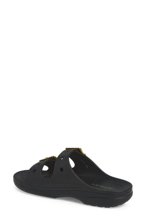 CROCS Saturday Slide Sandal - Black
