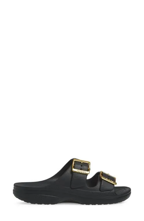 CROCS Saturday Slide Sandal - Black