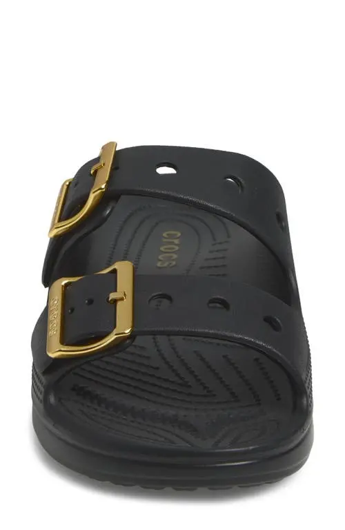 CROCS Saturday Slide Sandal - Black