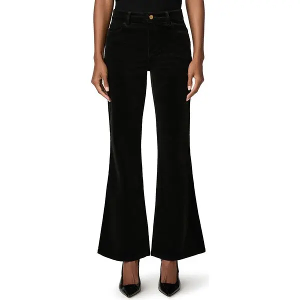 Paige Sofia High Waist Flare Jeans - Black