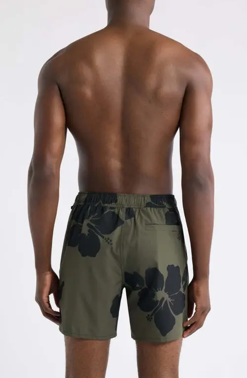 TENŌRE Print Day Swim Trunks