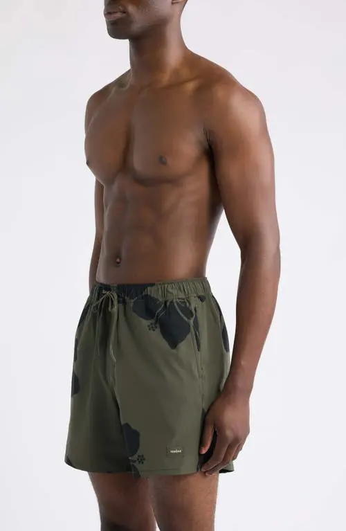 TENŌRE Print Day Swim Trunks