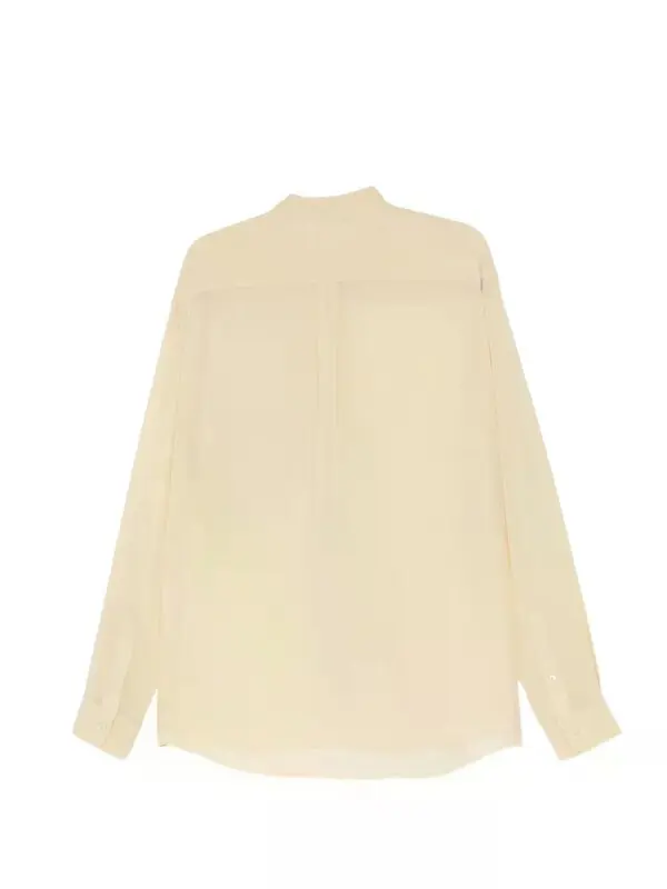 Auralee Airy Silk Georgette Shirt