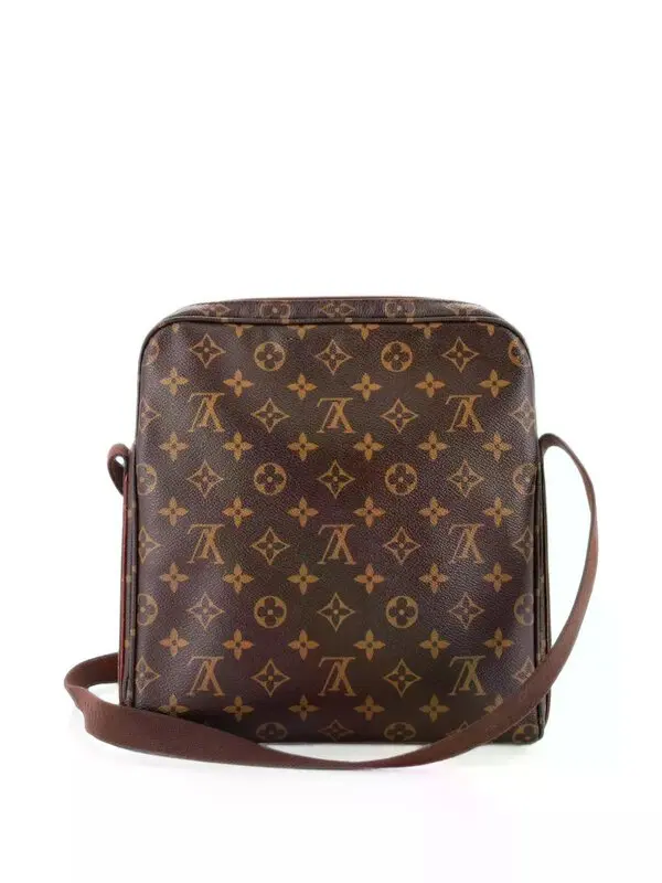 LOUIS VUITTON Trotteur Beaubourg Handbag Monogram Canvas Crossbody Bag