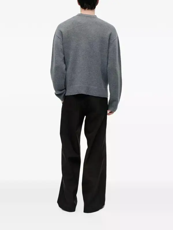 BERNER KUHL Boiled-knit Crew-neck Sweater
