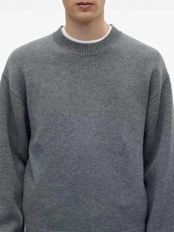 BERNER KUHL Boiled-knit Crew-neck Sweater