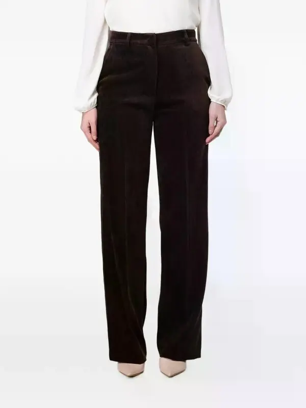 HANITA Corduroy Wide-leg Trousers