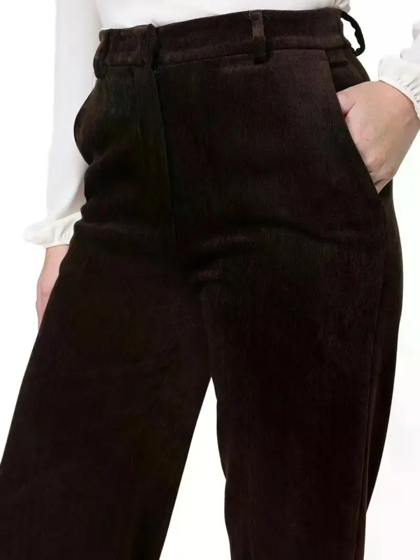 HANITA Corduroy Wide-leg Trousers
