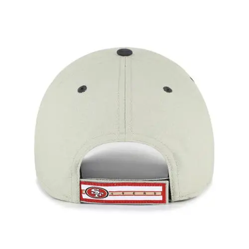 '47 Black San Francisco 49ers Half Block Text Mvp Adjustable Hat