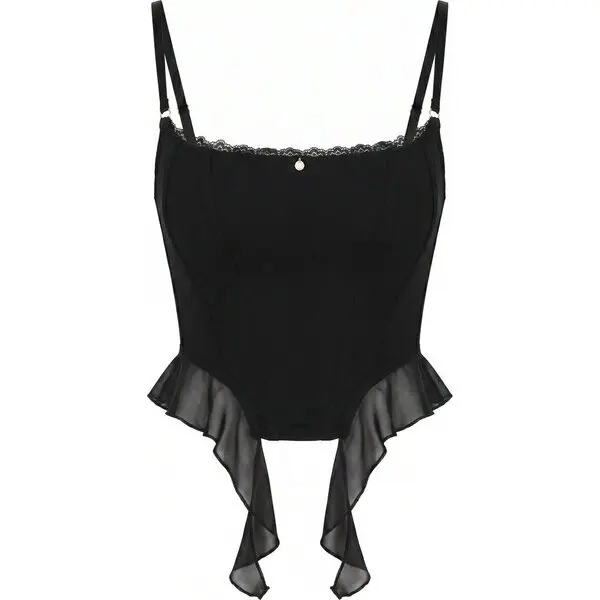 HOUSE OF SILK Bianca Microfiber Corset