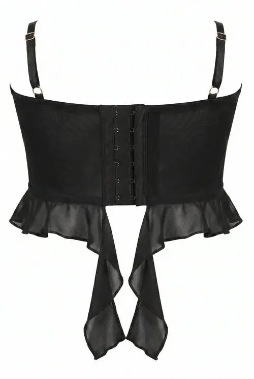 HOUSE OF SILK Bianca Microfiber Corset