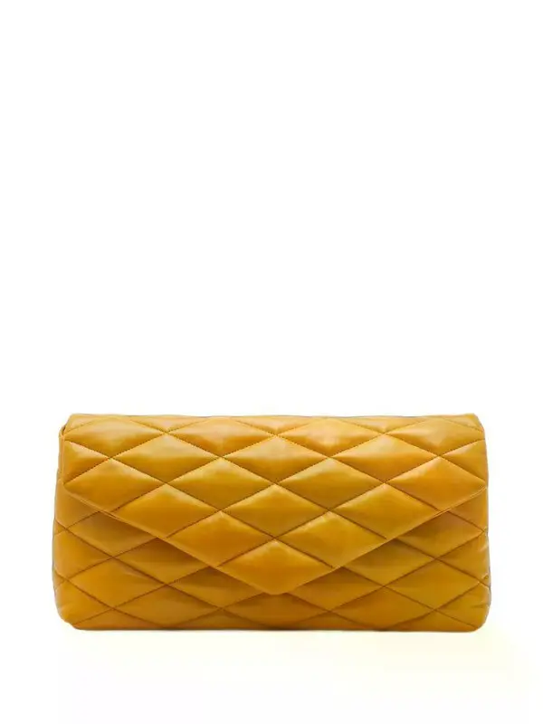Saint Laurent Sade Quilted Clutch Bag