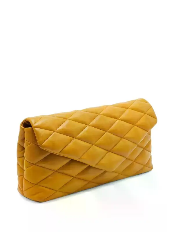 Saint Laurent Sade Quilted Clutch Bag