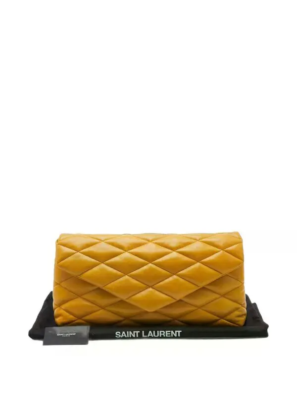 Saint Laurent Sade Quilted Clutch Bag