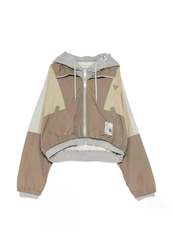 Mihara Yasuhiro Layered Zip-up Jacket