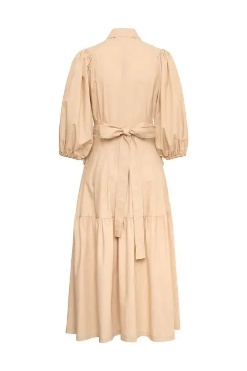 MAISON COMMON Belted Dress In Safari Style