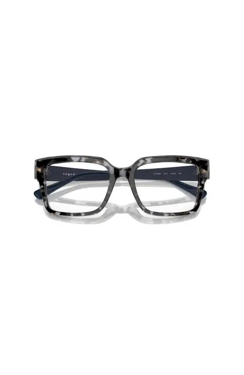 VOGUE EYEWEAR 51mm Rectangle Optical Glasses