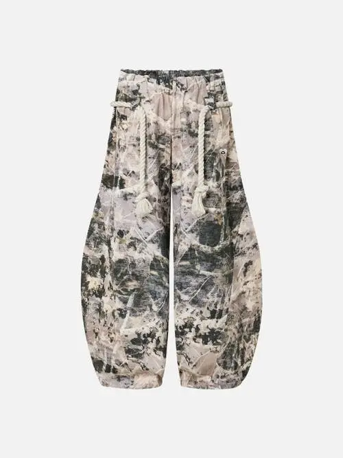 AELFRIC EDEN Camo Super Baggy Sweatpants