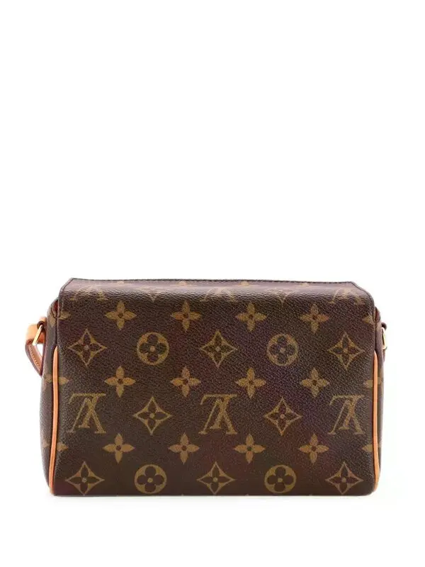 LOUIS VUITTON Recital Handbag Monogram Canvas Shoulder Bag