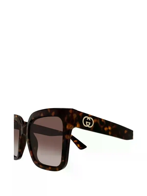 Gucci Interlocking G Square-frame Sunglasses