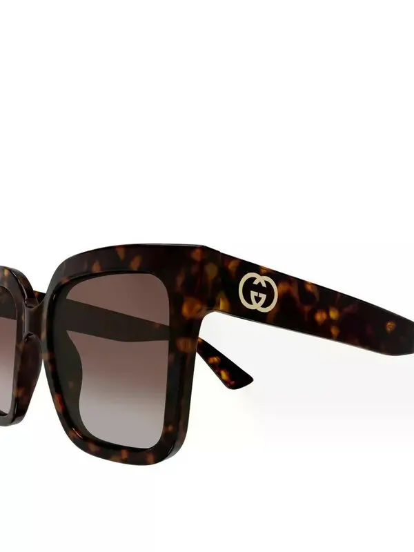 Gucci Interlocking G Square-frame Sunglasses