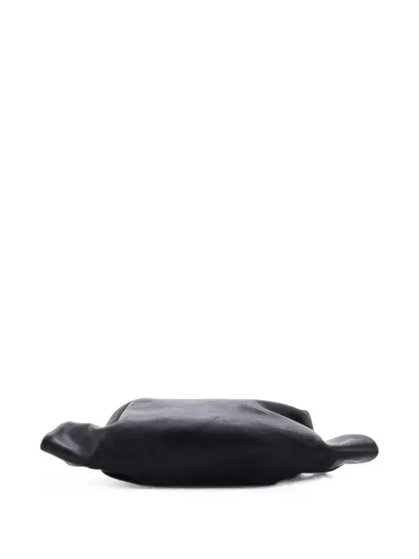 Burberry Swan Leather Small Hobo Bag