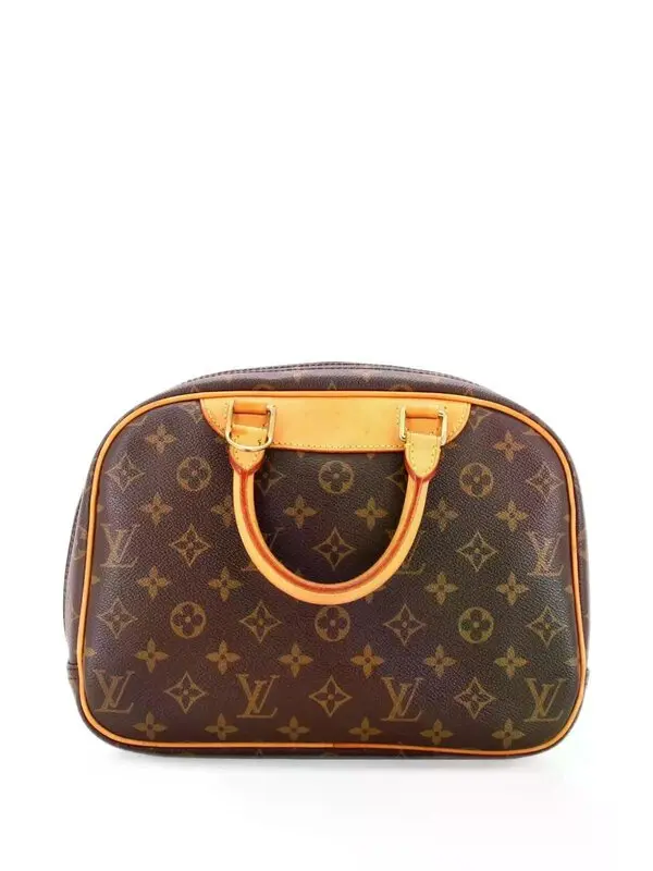 LOUIS VUITTON Trouville Handbag Monogram Canvas Satchel