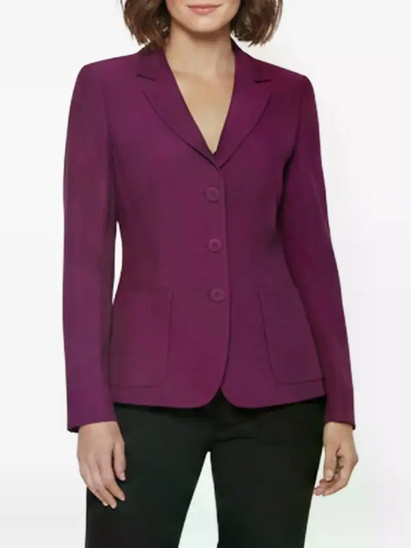 Prada 2014 Single-breasted Blazer - Purple
