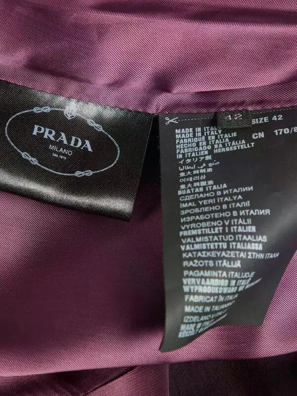 Prada 2014 Single-breasted Blazer