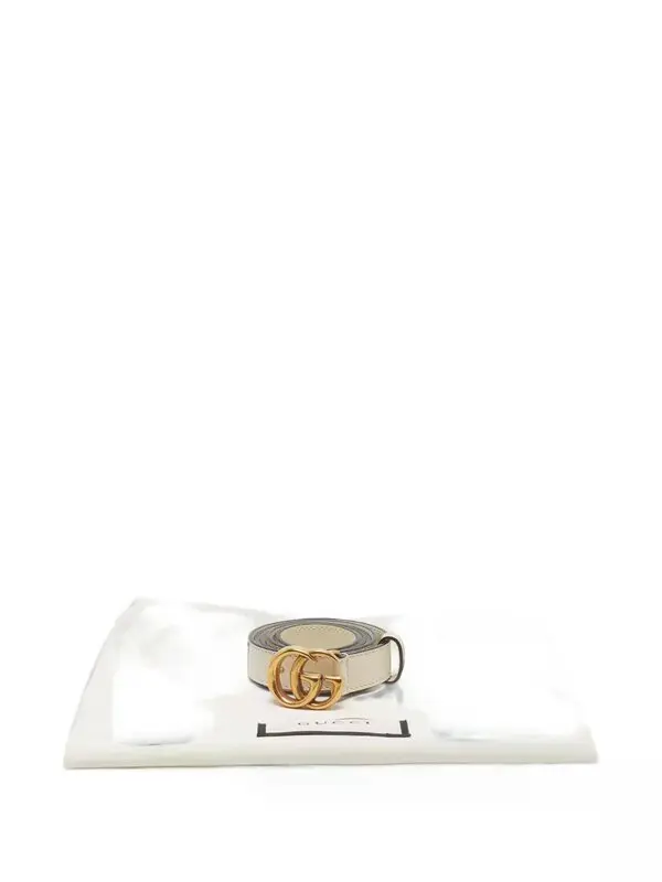 Gucci Gg Marmont Slim Buckle Belt