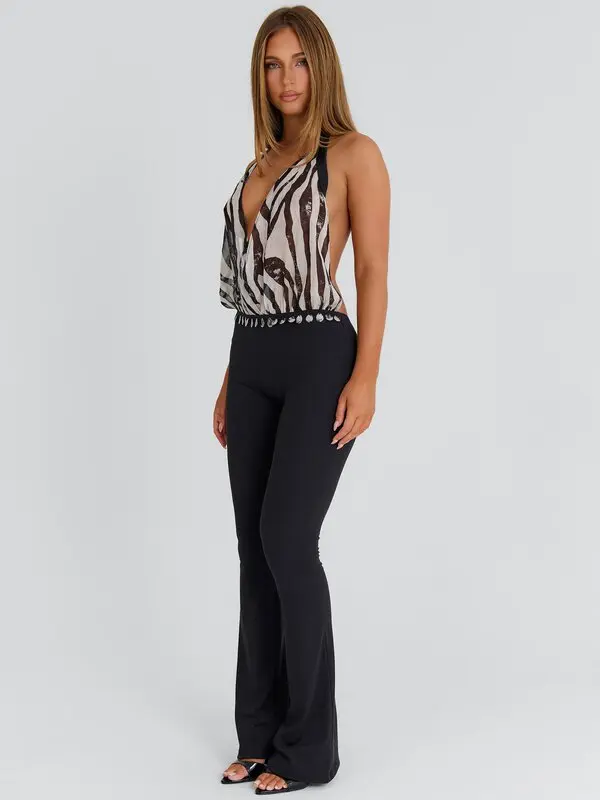 OUTCAST Nafisa Jumpsuit Zebra