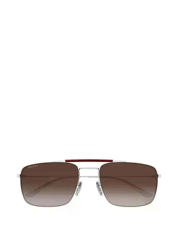 Gucci Geometric-frame Sunglasses