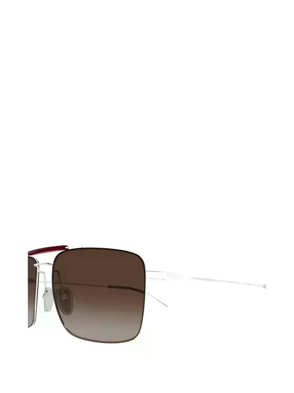Gucci Geometric-frame Sunglasses