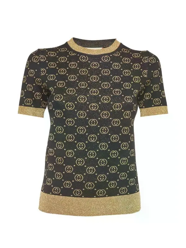 Gucci Gg Supreme Lurex T-shirt