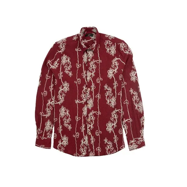 EIGHT X Desert Bloom Artisan Long Sleeve Button Down Shirt