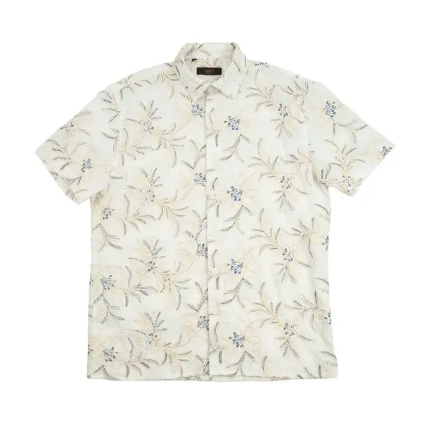 EIGHT X Canvas Artisan Short Sleeve Button Up Shirt